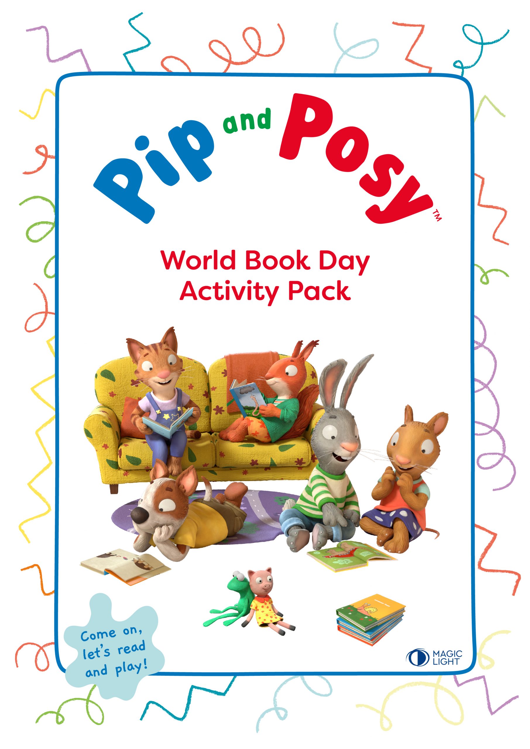 World Book Day Activity Pack - Pip and Posy