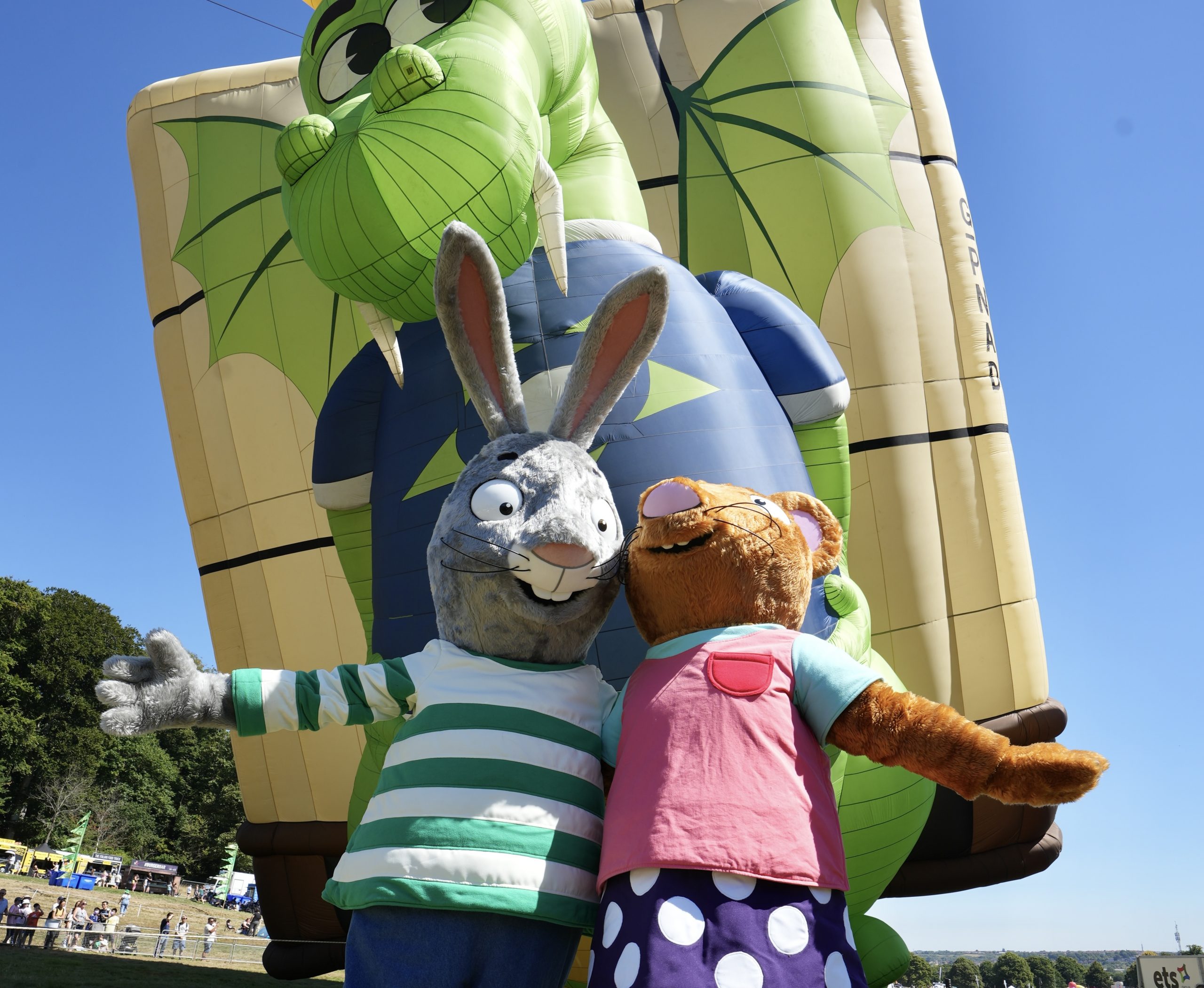 Pip and Posy Get Up, Up and Away at the Bristol International Balloon ...